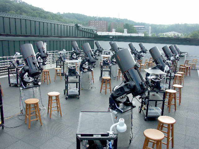 Appalachian State University Intro Astronomy GoTo Telescope Facility